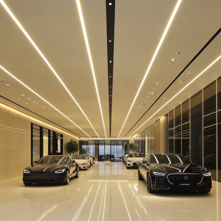 Car dealer Showroom Interior Design in Dubai UAE | Amitis