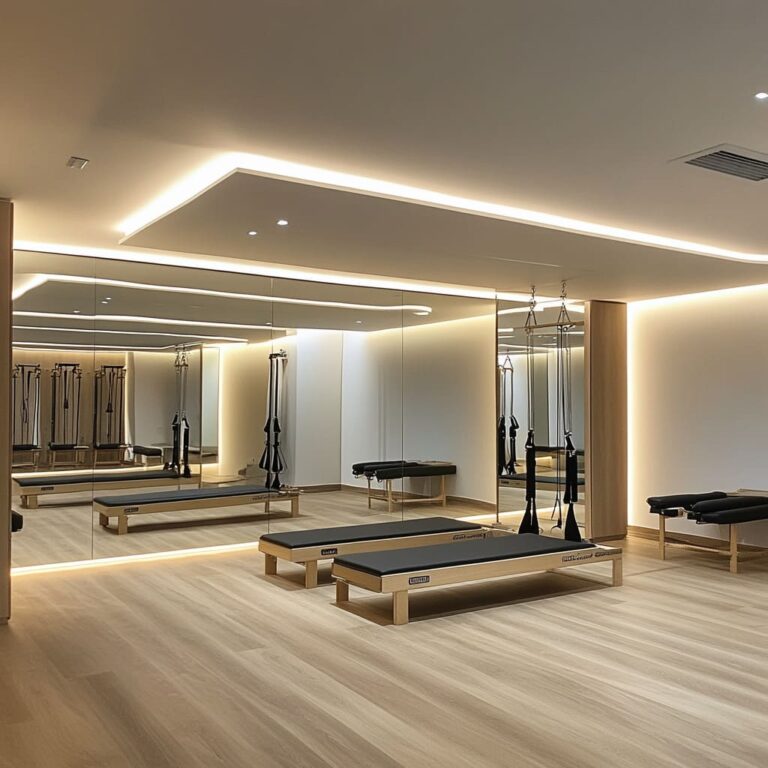 Moder Pilates Studio Interior Design in Dubai by Amitis UAE
